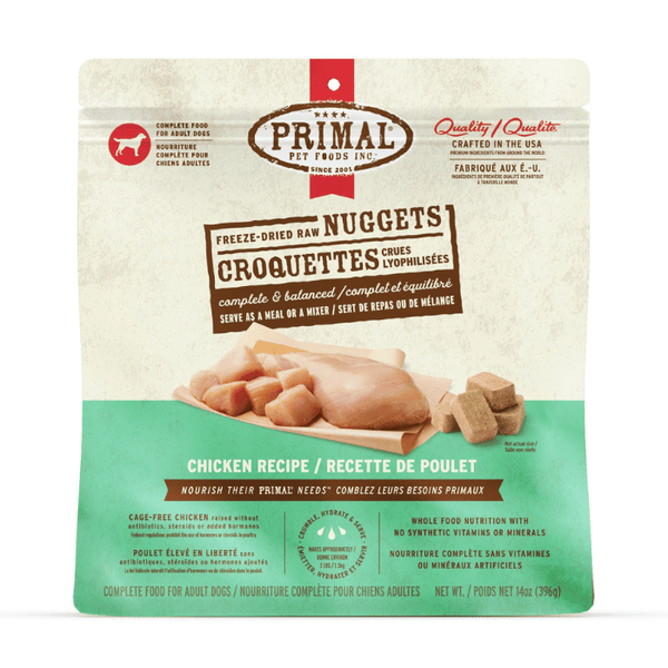 Nourriture Complète Pour Chien, Croquettes Crues Lyophilisées - Primal ...