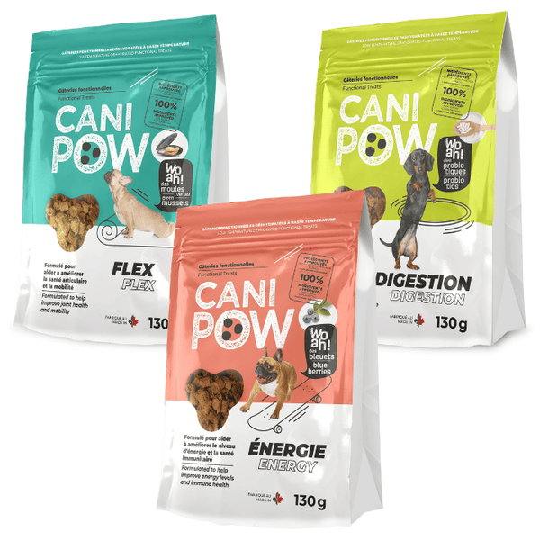 Cani Pow Functional Dog Treats - Sherbrooke Canin