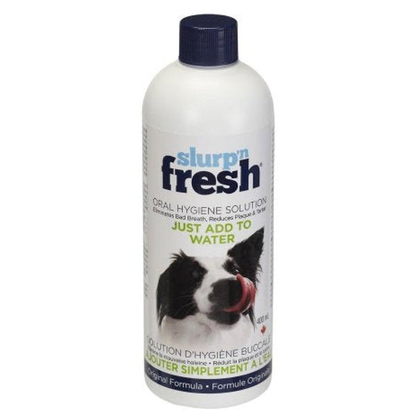 Slurp N Fresh oral hygiene solution 400ml - Sherbrooke Canin
