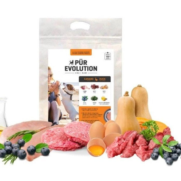Raw food for dogs & cats Pür Evolution - Sherbrooke Canin