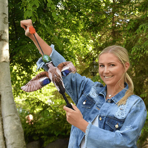 Throwing dog toy - Fly & Fetch - Duck - Sherbrooke Canin